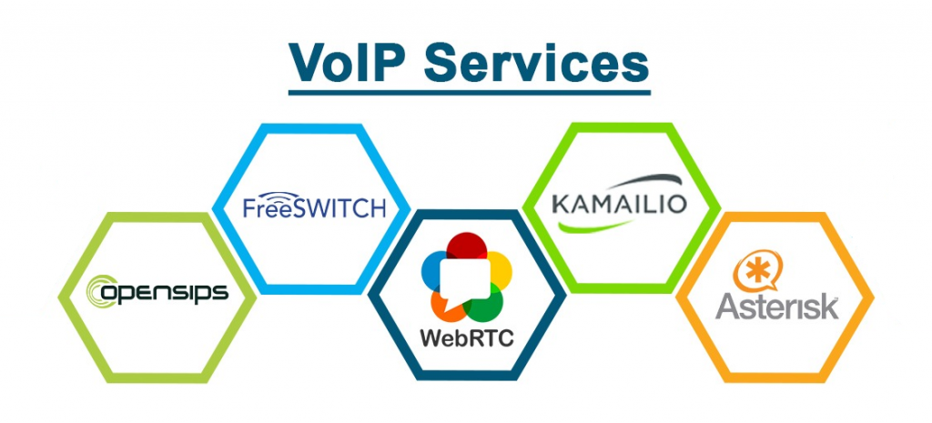 VoIP Services: FreeSWITCH, Kamailio, OpenSIPS, Asterisk